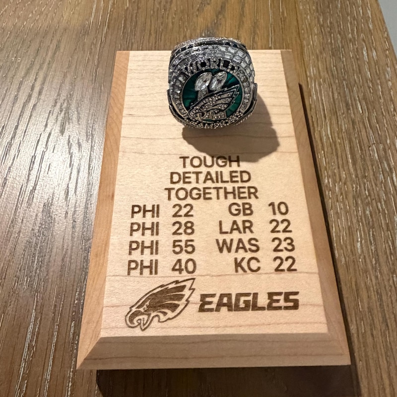 Philadelphia Eagles Superbowl Ring Replica - Etsy