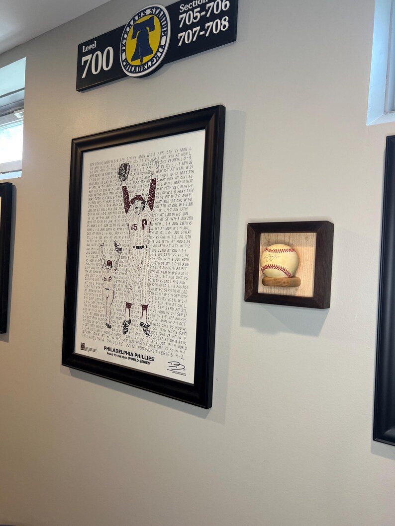 Baseball Floating Display Shelf - Wall Mounted or Freestanding ...