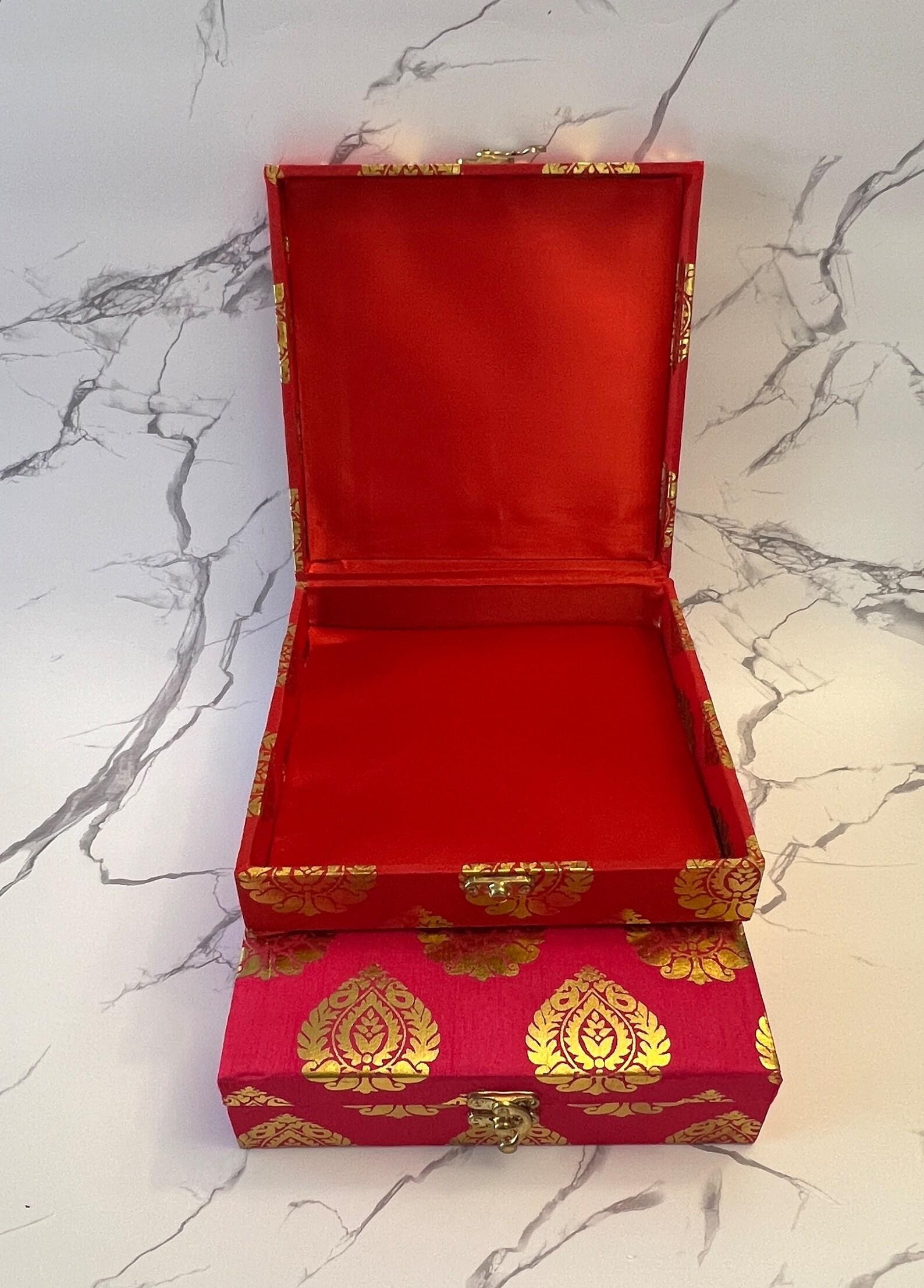 Decorative Box, Shagun Box, Jewellery Box, Money Box, Square Box - Etsy