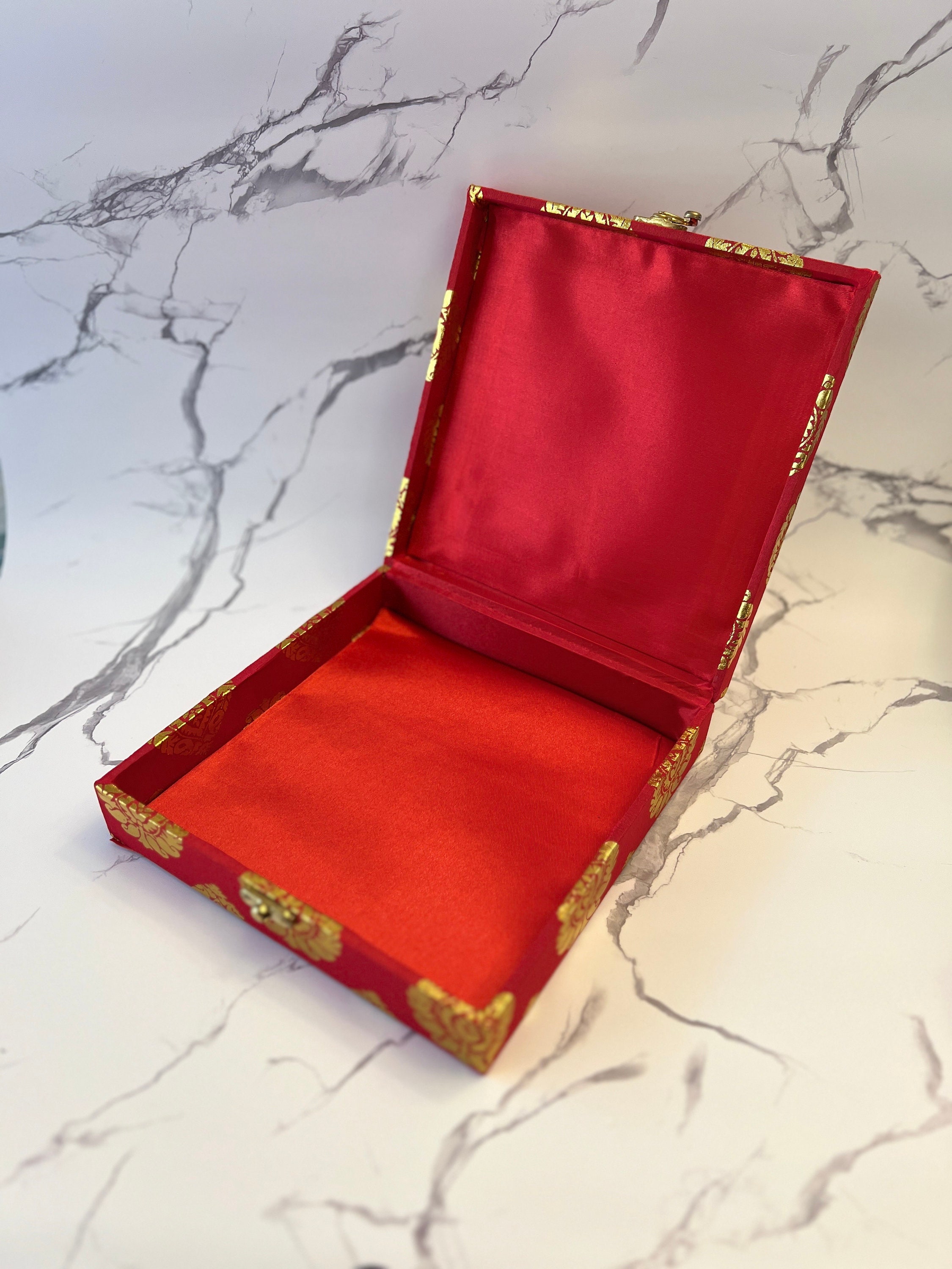 Decorative Box, Shagun Box, Jewellery Box, Money Box, Square Box - Etsy