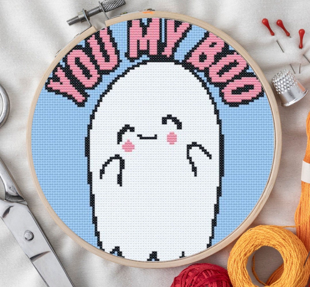 You My Boo Cross Stitch Pattern Digital Download - Etsy