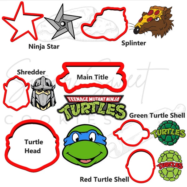 Ninja Turtles - Etsy