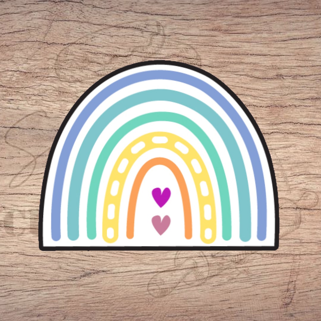 Boho Rainbow Cookie Cutter - Etsy