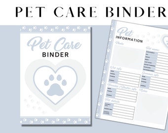 Pet Care Worksheets - Etsy