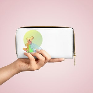 Tinkerbell, Peter Pan, Disney Zipper Wallet Disney Wallet, Gift ...