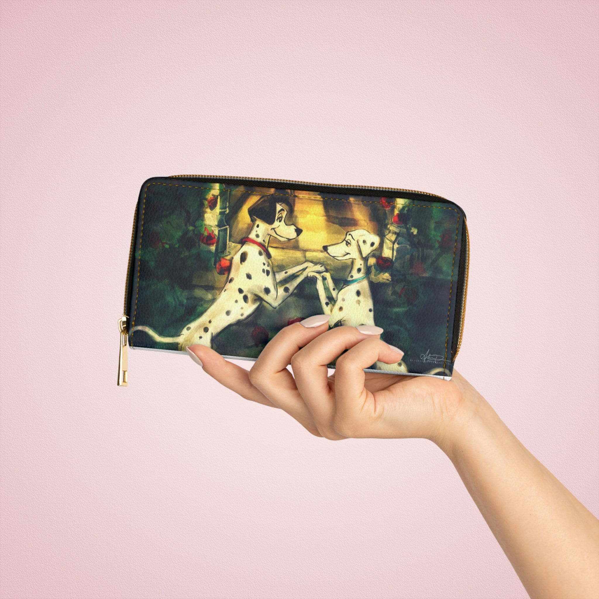 Pongo and Perdita, 101 Dalmatians, Disney Zipper Wallet - Disney Wallet ...
