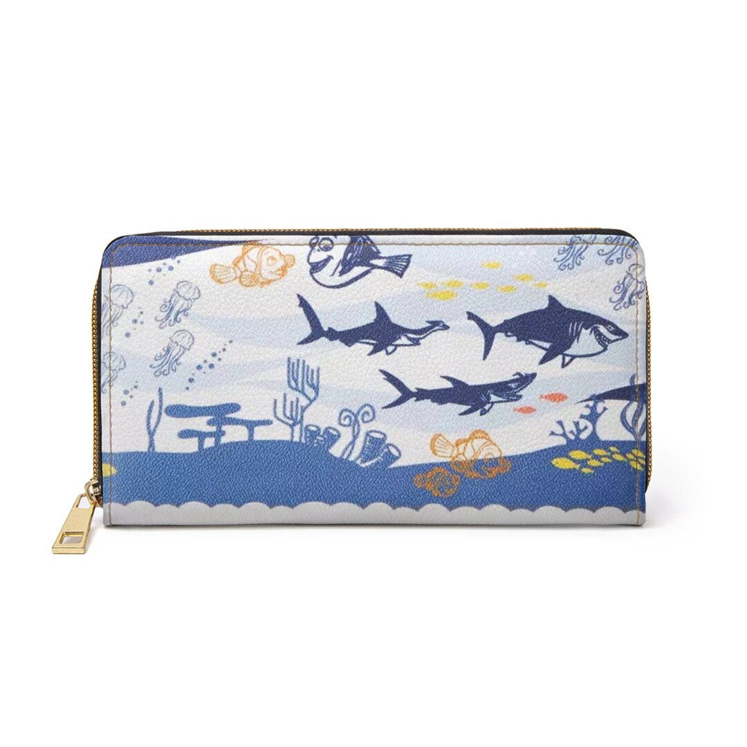 Finding Nemo Pixar Disney Character Zipper Wallet - Disney Wallet, Gift ...