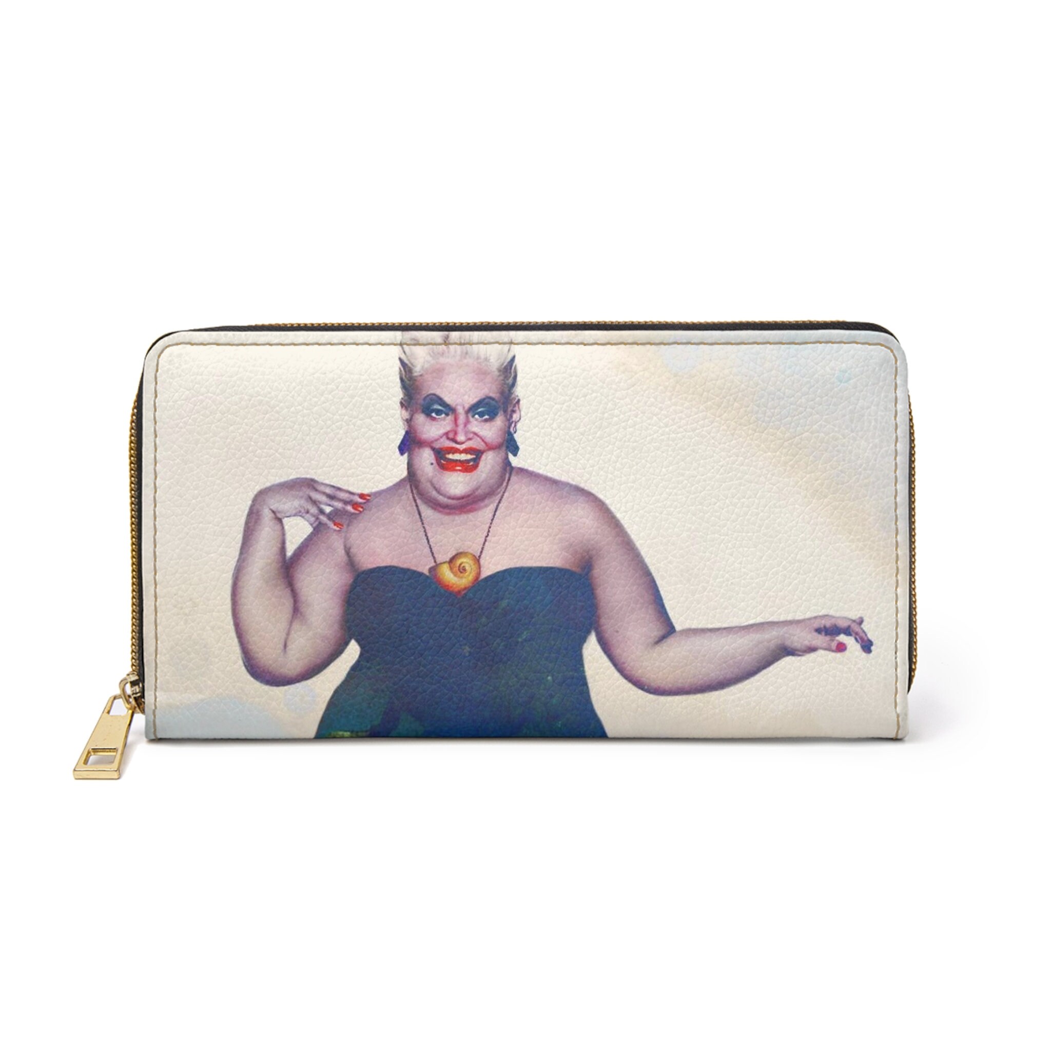 Ursula, the Little Mermaid, Disney Zipper Wallet Disney Wallet, Gift ...