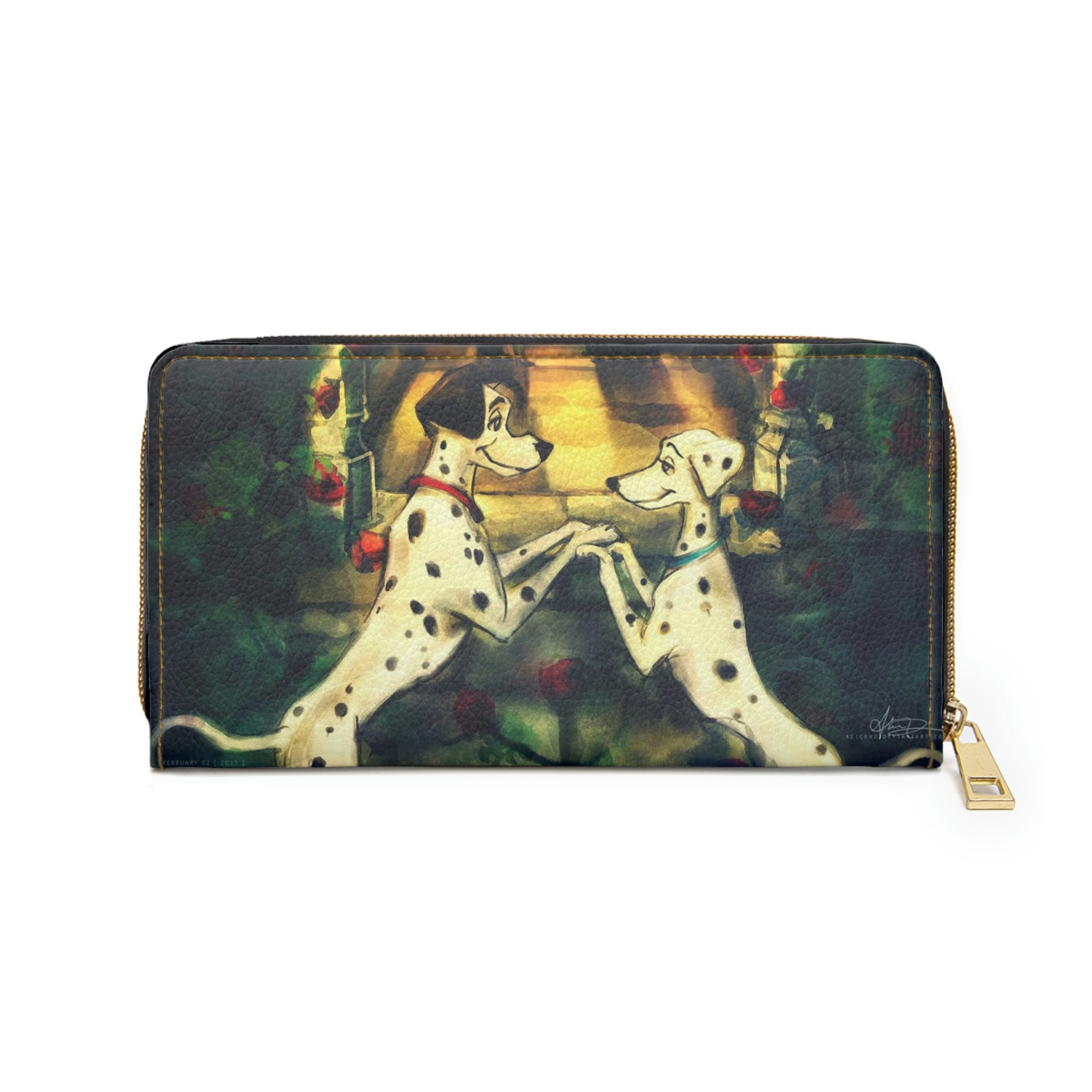Pongo and Perdita, 101 Dalmatians, Disney Zipper Wallet - Disney Wallet ...