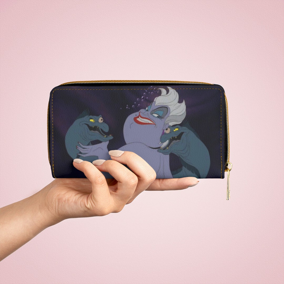 Ursula the Little Mermaid Disney Zipper Wallet - Disney Wallet, Gift ...