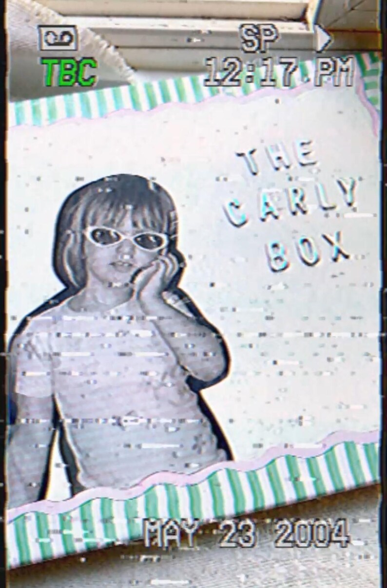 Custom Nostalgia Memory Box, Personalized 90s/2000s Time Capsule Gift ...