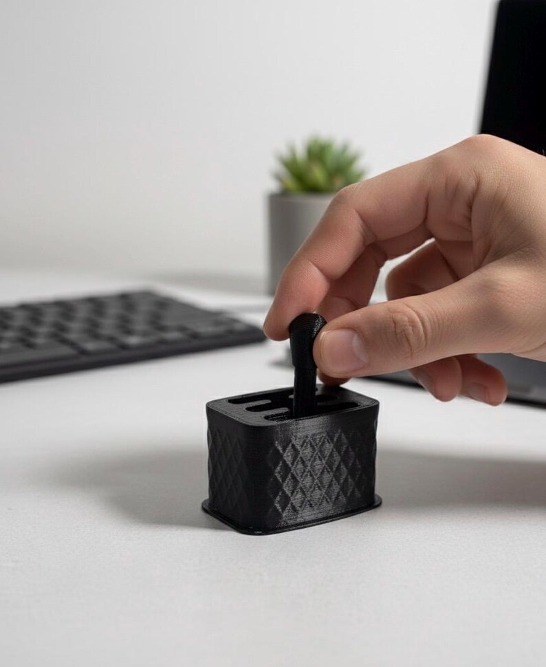Mini Gear Shift Fidget Toy – 3D Printed Desk Gadget for Car Lovers ...