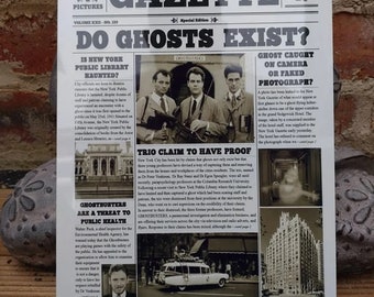 Ghostbusters Fan Art Poster Newspaper / Print - Etsy