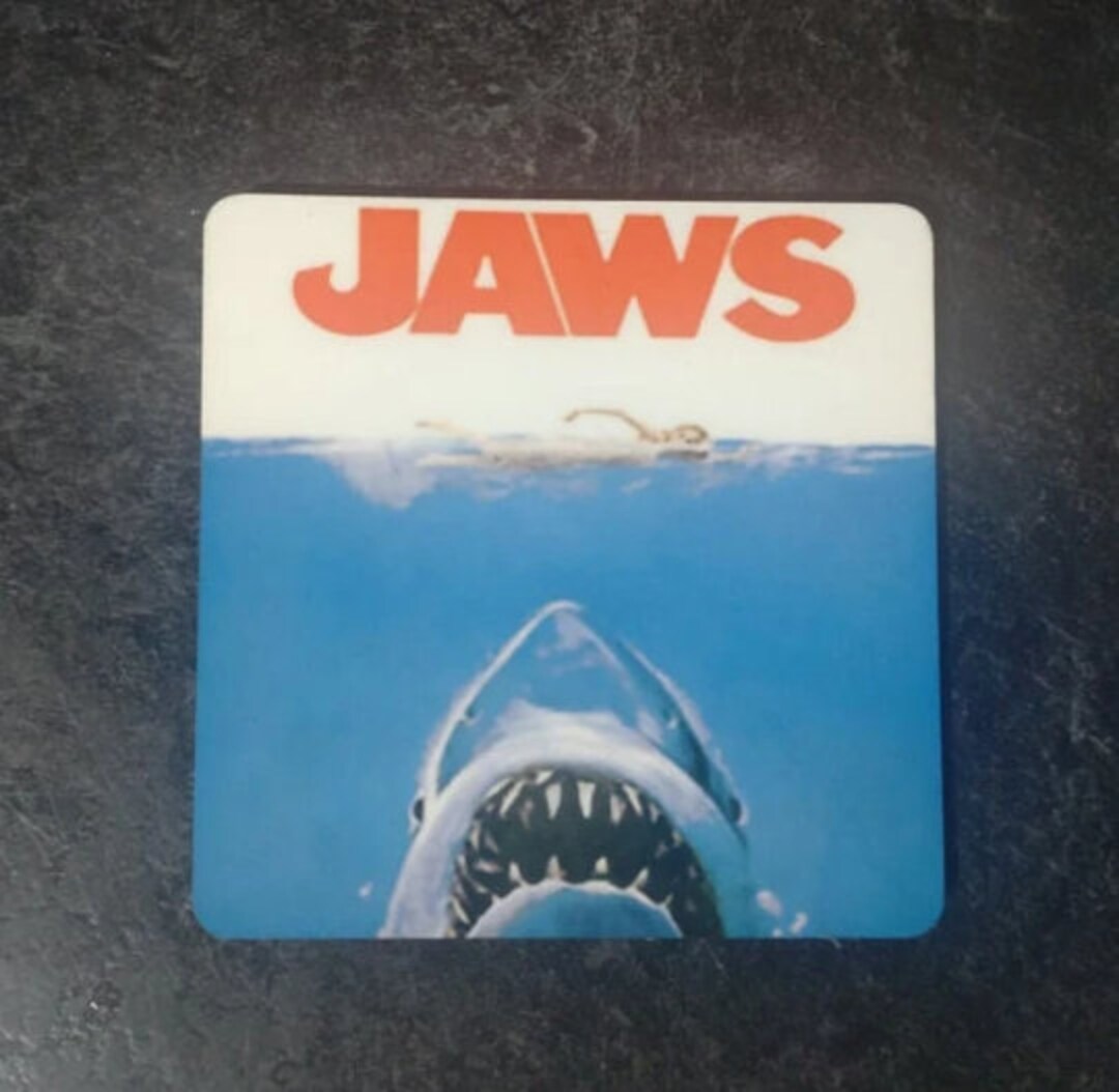 JAWS Horror Movie Coaster - Etsy
