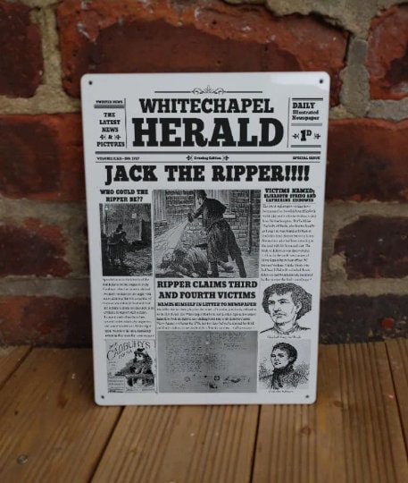 Jack The Ripper Newspaper