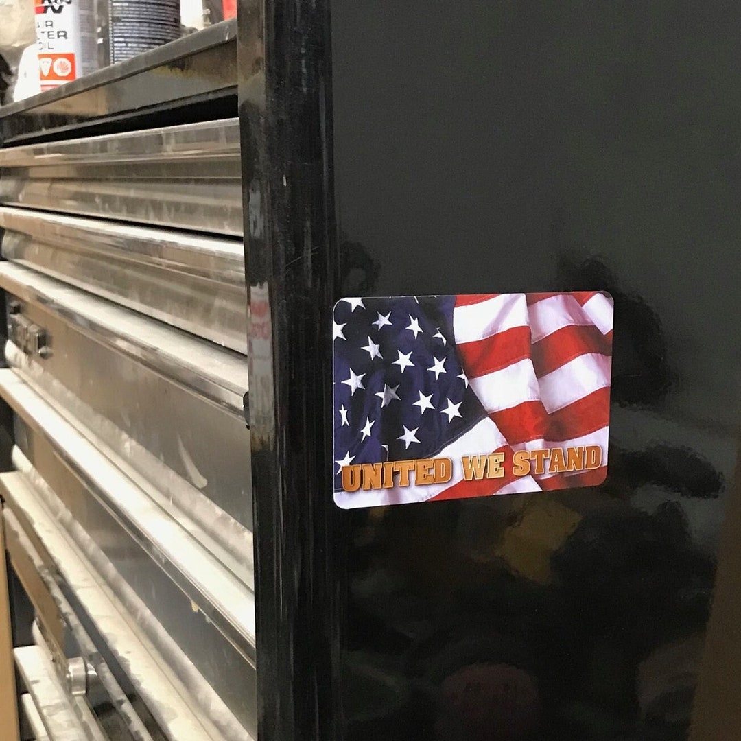 United We Stand Flag Decal Sticker, Car, Lap Top, Water Bottle. High ...