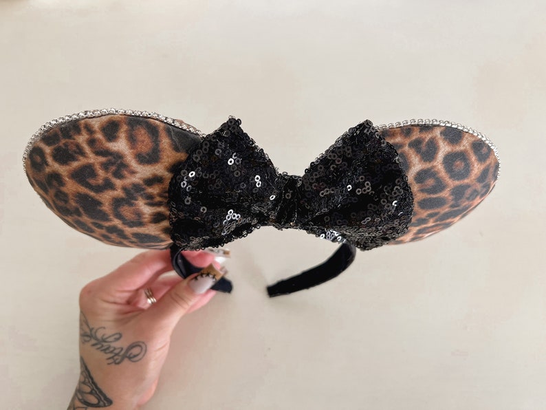 Cheetah Print Disney Ears - Etsy
