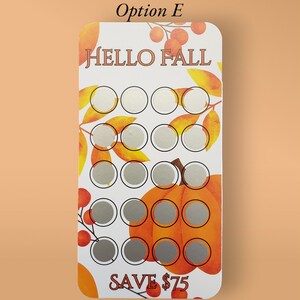 Fall Savings Challenge Scratch off | Savings Scratch off | Scratch and ...