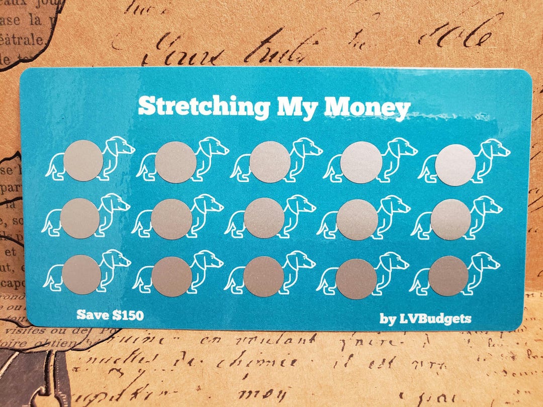 Stretching My Money Savings Scratch off | Scratch and Save Savings ...