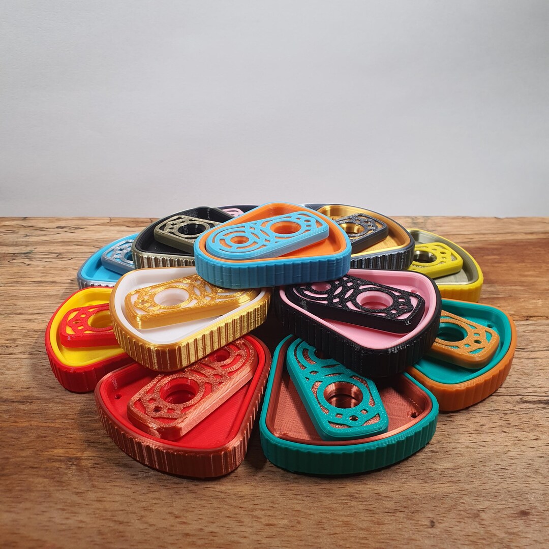 Fan Fidget - Magnetic Thumb Fidget Tool 3D Printed Gift - Etsy