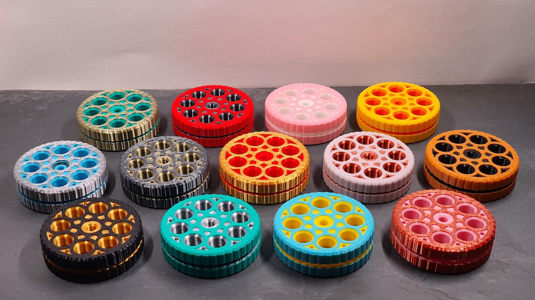 Magnetic Fidget Disc Toy 3D Printed Small Rotation Fidget Gift - Etsy UK