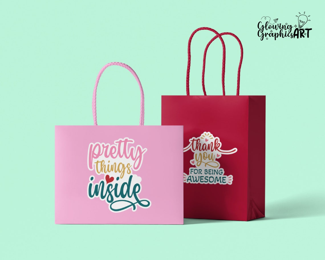 Digital Thank You Stickers Svg Png, Packaging Stickers Svg, Thank You ...