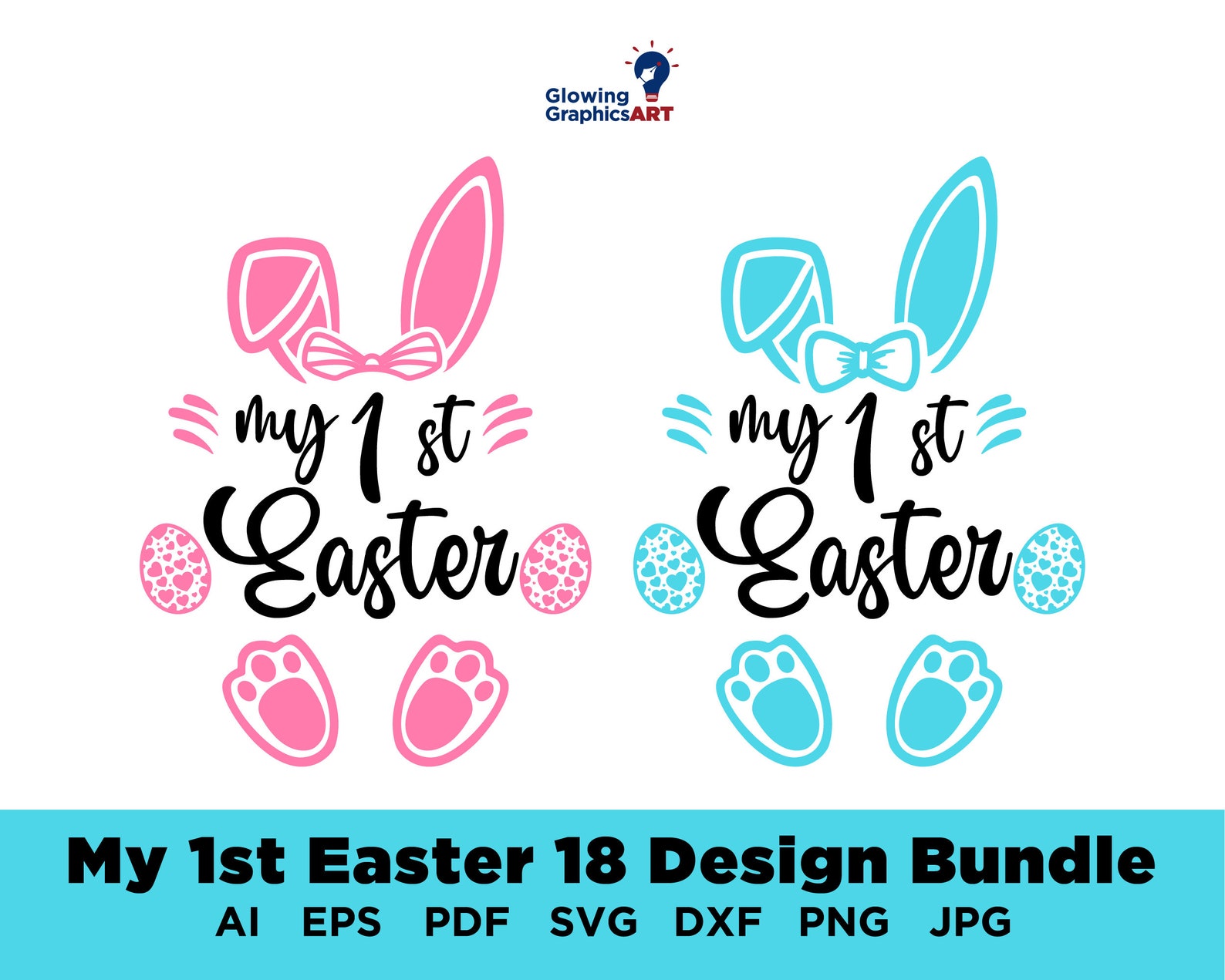 My First Easter SVG, My 1st Easter SVG , Happy Easter SVG , Easter Boy ...
