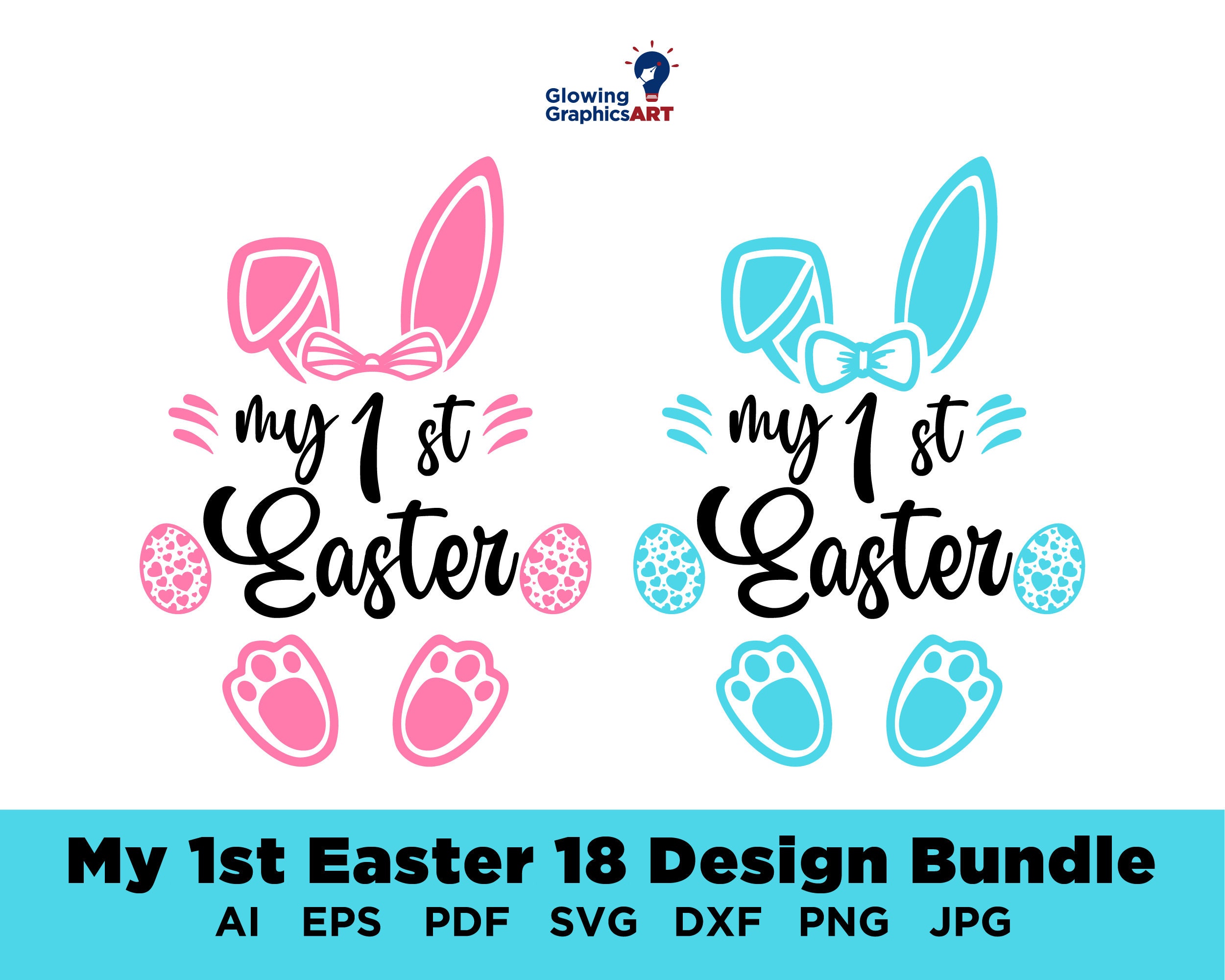 My First Easter SVG, My 1st Easter SVG , Happy Easter SVG , Easter Boy ...