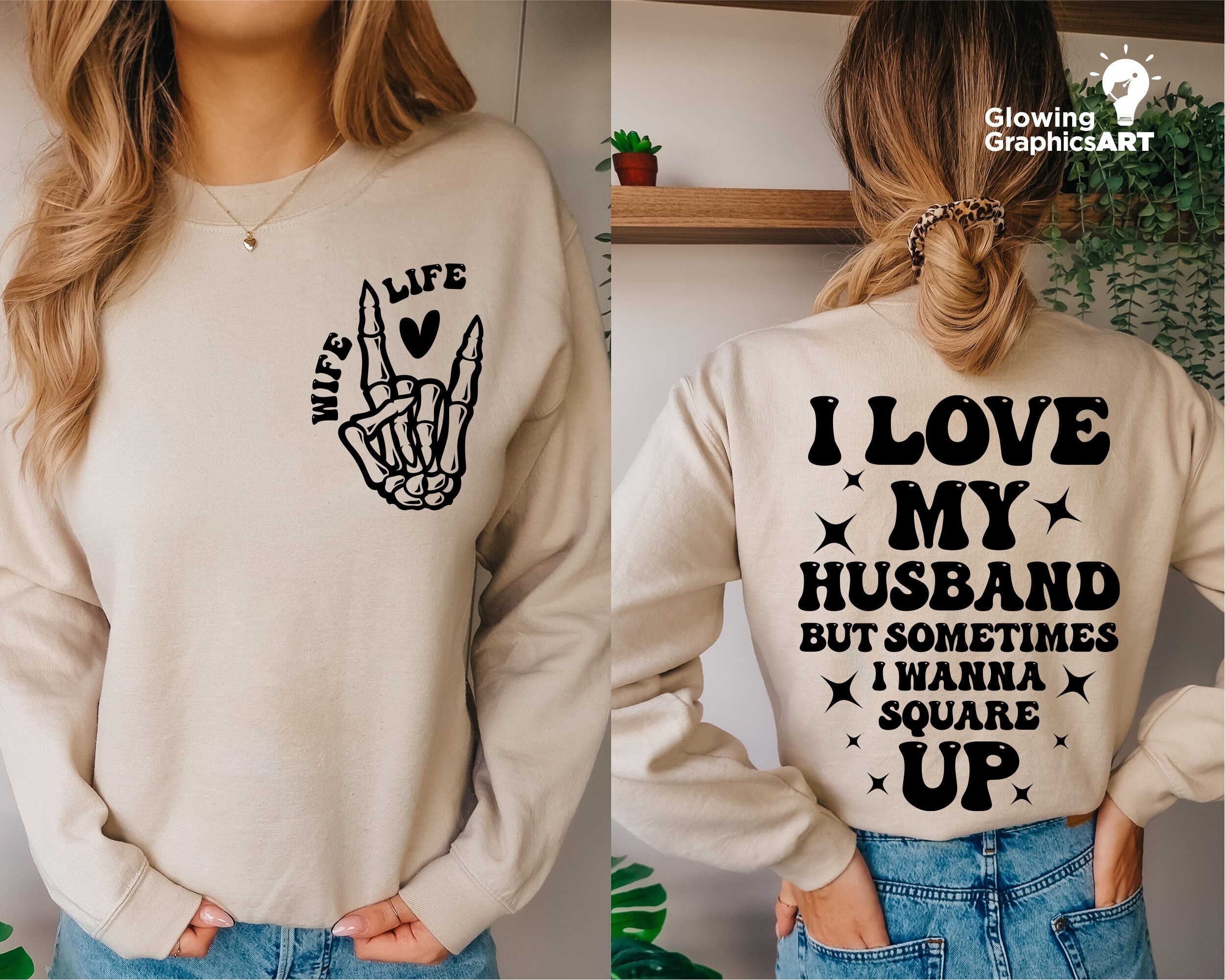 I Love My Husband Svg, Funny Wife Svg, Wife Shirt Svg, Square up Svg ...