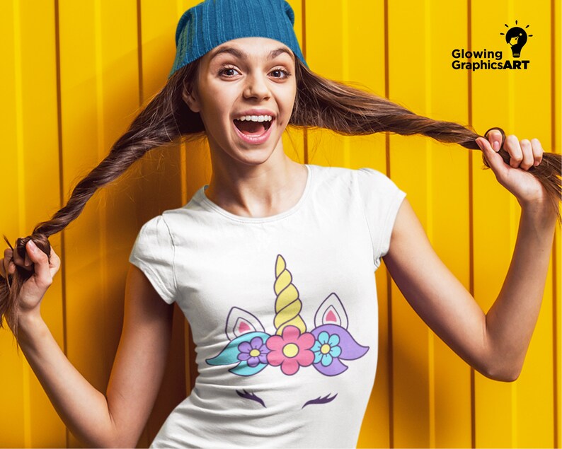 Unicorn Svg, Unicorn Face Svg, Unicorn Birthday Girl Svg, Unicorn Png ...