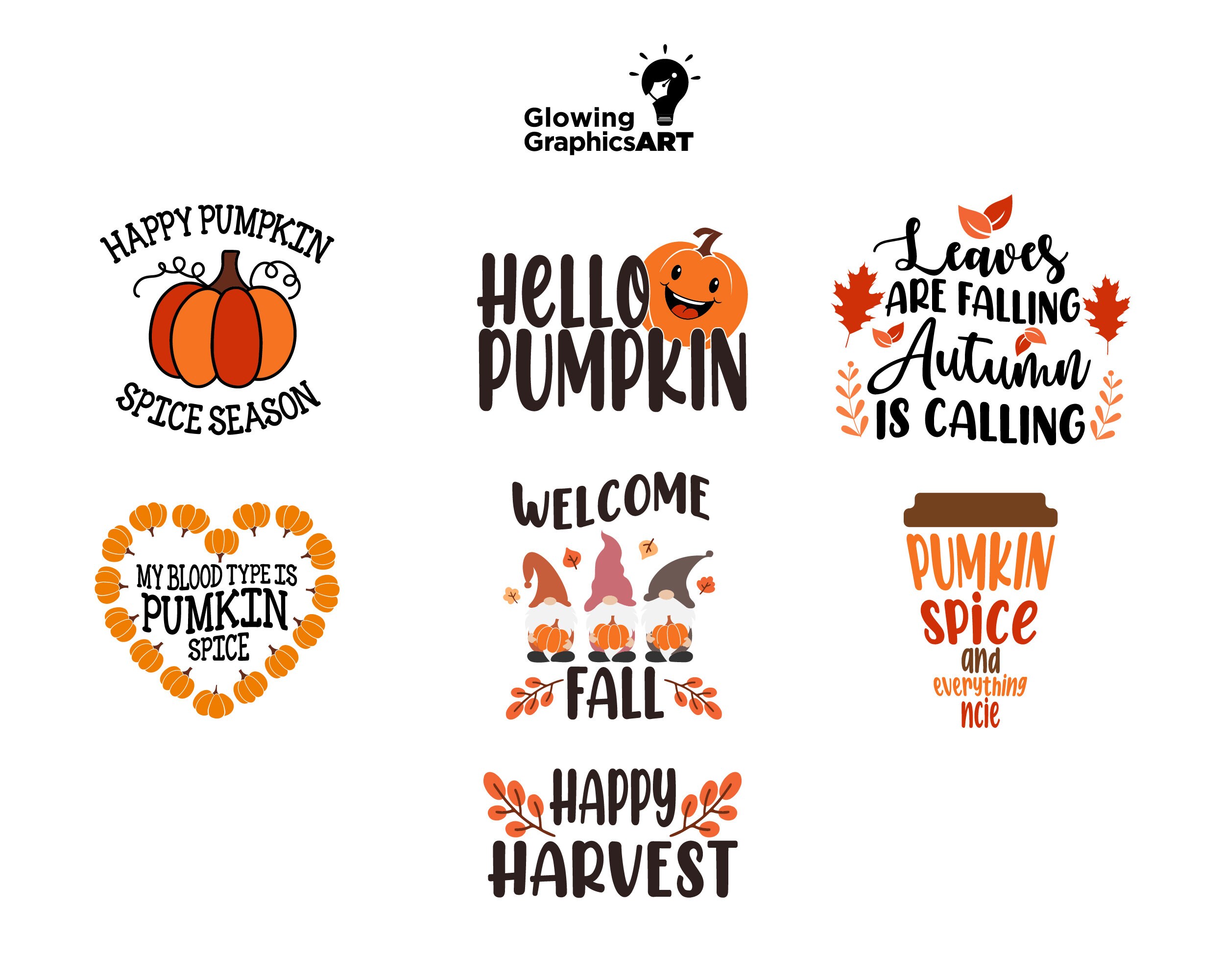 35 Fall Svg Bundle, Fall Svg, Happy Fall Svg, Autumn Svg Bundle ...