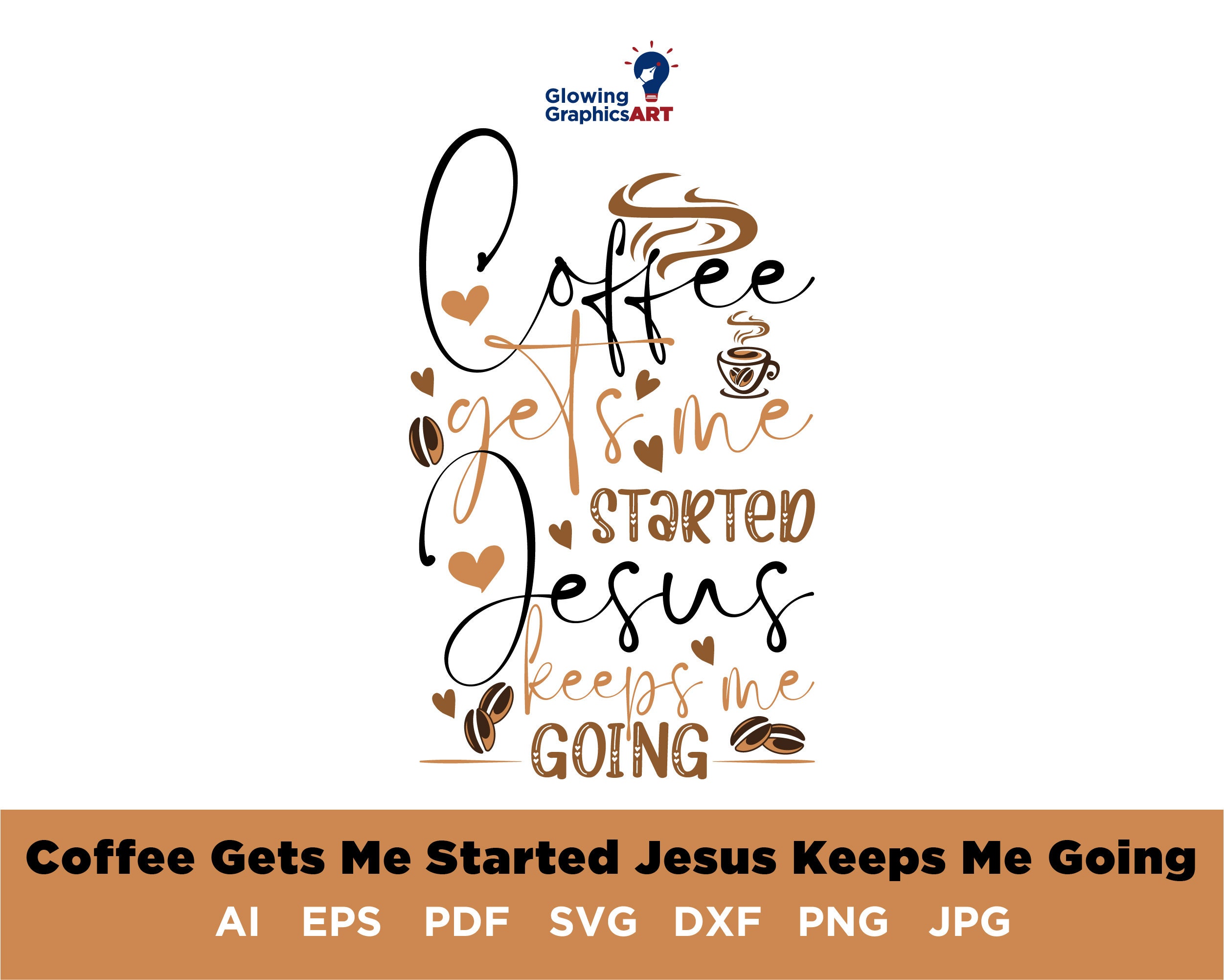 Coffee and Jesus Svg,coffee Svg, Jesus Svg, Faith Svg, Jesus Christian ...