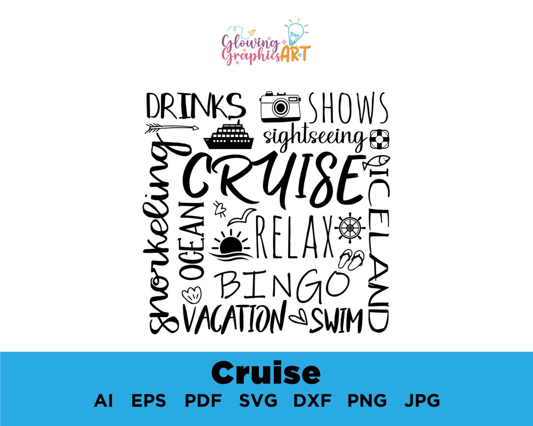Cruise SVG Design, Cruise Shirt SVG, Cruise Trip Digital Download ...