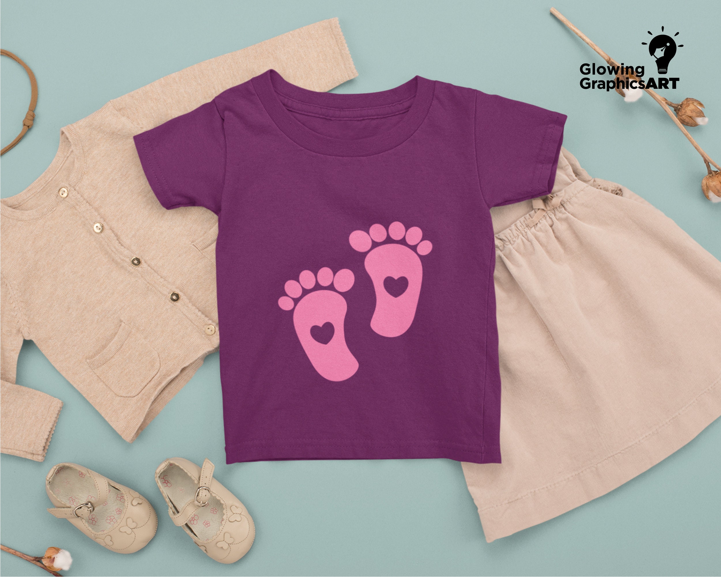 Baby Foot SVG, Baby Feet Svg, Baby Foot Print Svg, Baby Feet Print Svg ...
