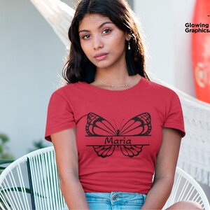 Split Butterfly Svg, Butterfly Split Monogram Svg, Butterfly Svg ...