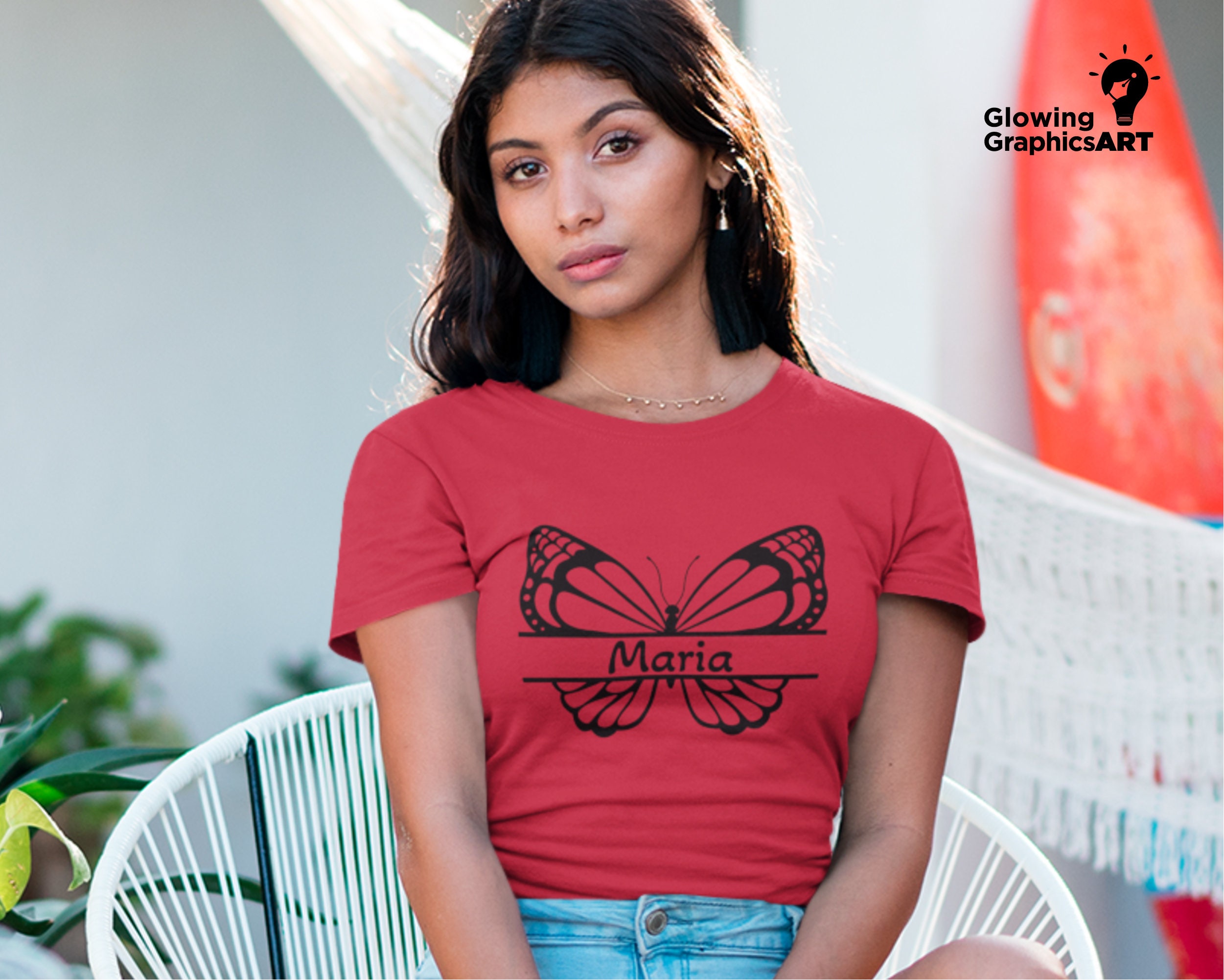 Split Butterfly Svg, Butterfly Split Monogram Svg, Butterfly Svg ...