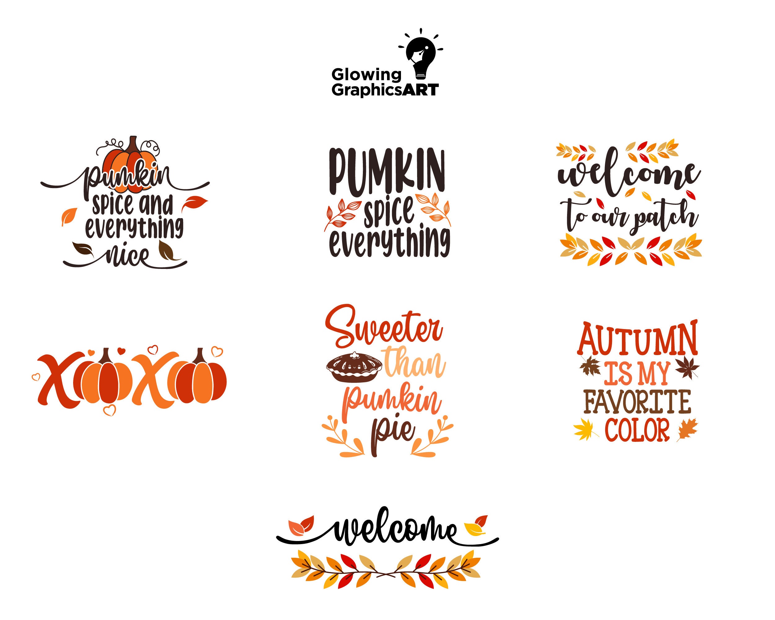 35 Fall Svg Bundle, Fall Svg, Happy Fall Svg, Autumn Svg Bundle ...