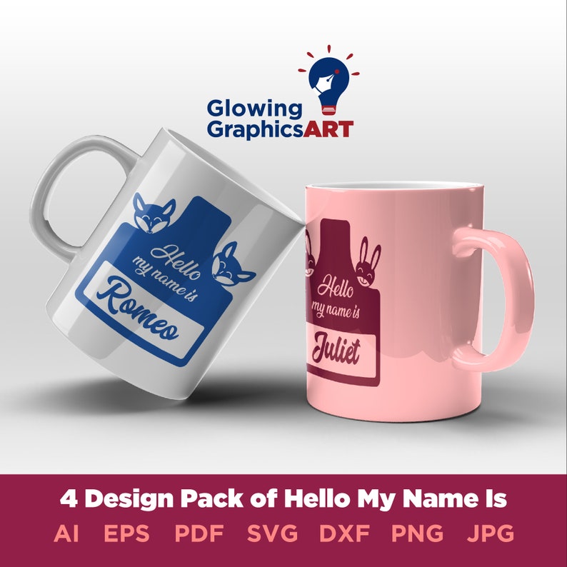 Hello My Name is Svg Name Tag Svg Hello Svg Baby Svg - Etsy
