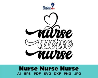 Nurse Svg, Nurse Svg File, Nurse Png, Nurse Cut File for Cricut, Nurse ...