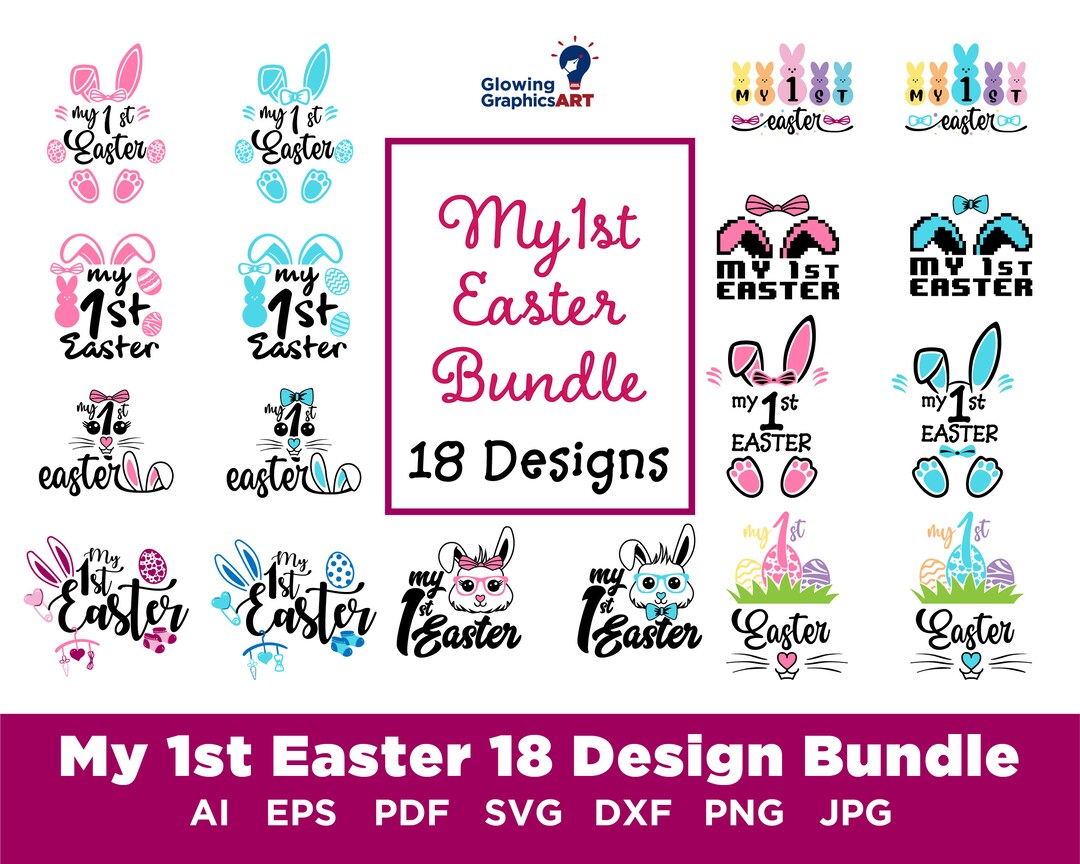 My First Easter SVG, My 1st Easter SVG , Happy Easter SVG , Easter Boy ...