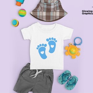 Baby Foot SVG, Baby Feet Svg, Baby Foot Print Svg, Baby Feet Print Svg ...