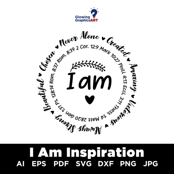 I Am Svg - Etsy