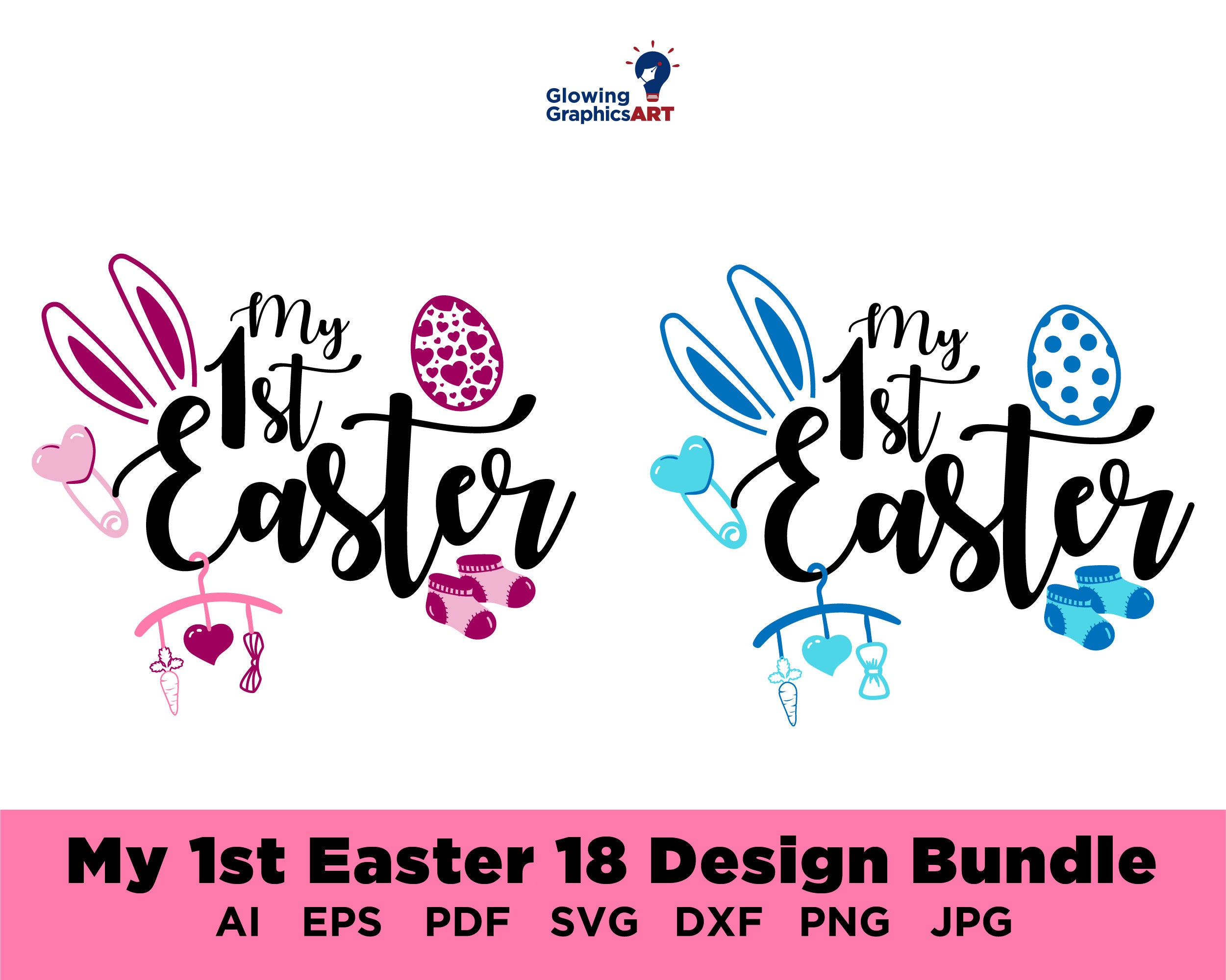 My First Easter SVG, My 1st Easter SVG , Happy Easter SVG , Easter Boy ...