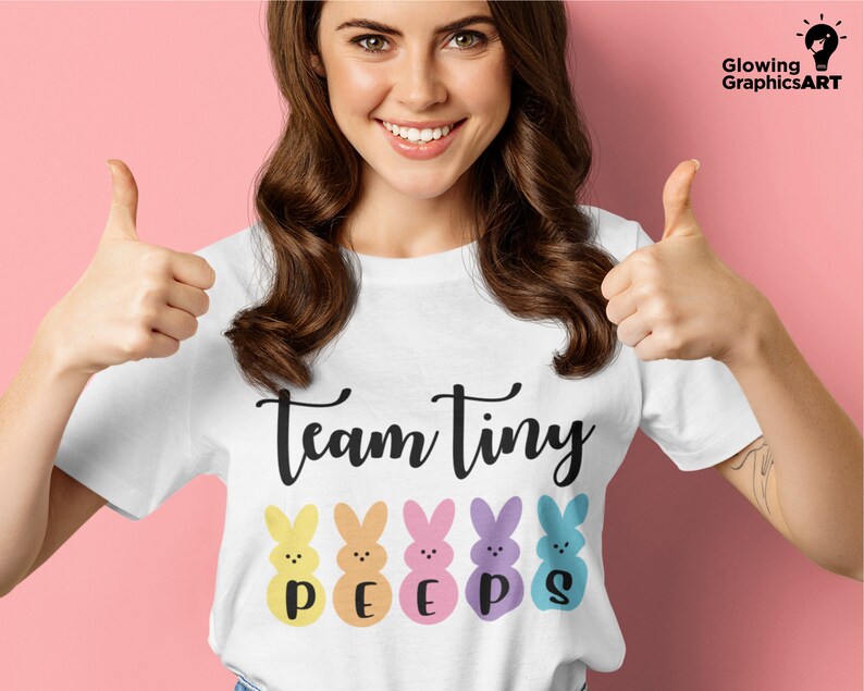 Team Tiny Peeps Svg Png, Easter NICU Svg, Easter Nursery, Easter ...