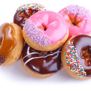 Assorted Mini Donut Box - Etsy