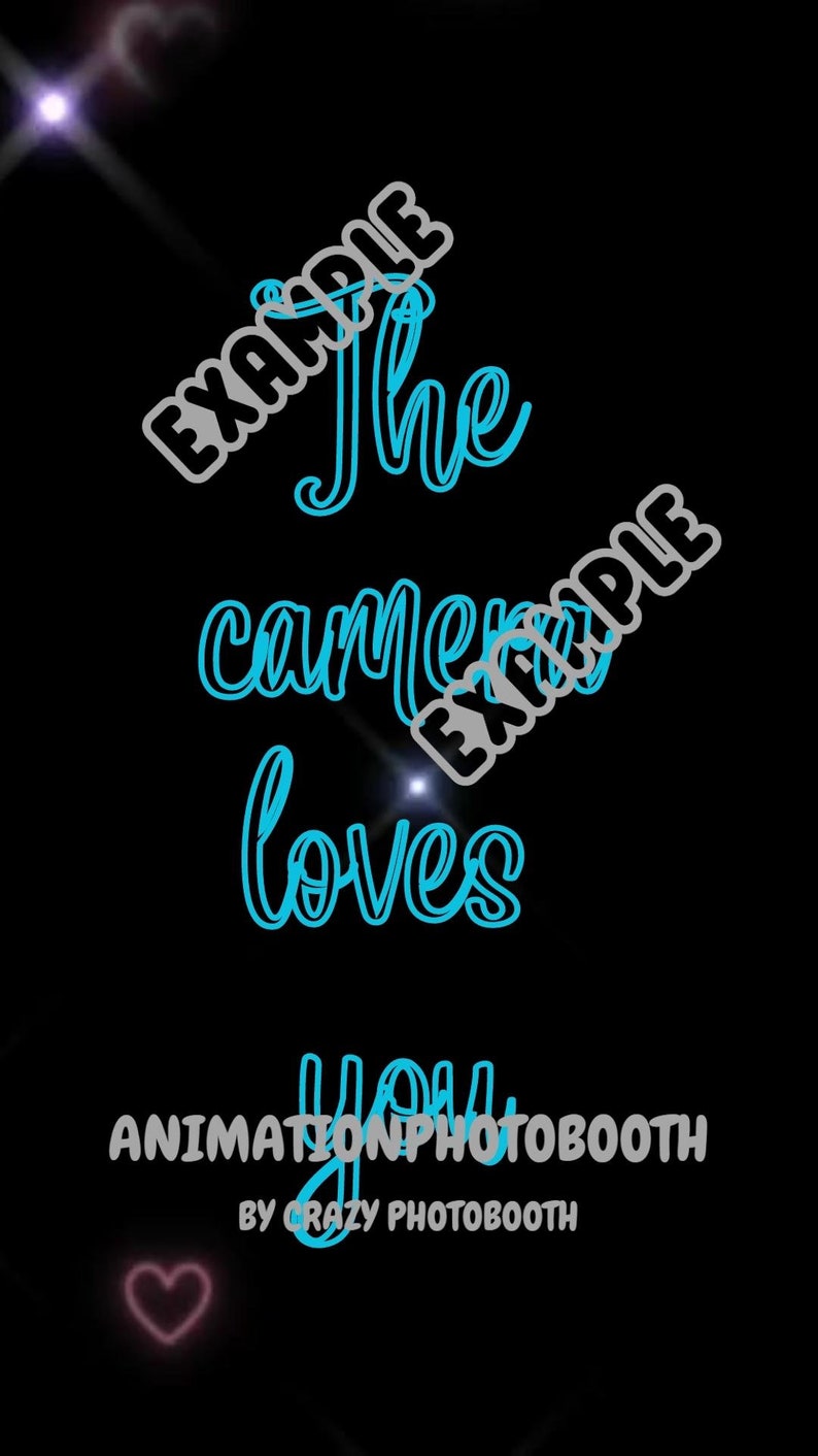 FULL Confetti Package Photobooth Animation Mirror Photobooth - Etsy