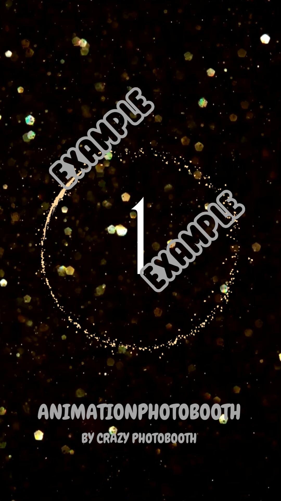 FULL Package Sparkly Animation Photobooth Animation Mirror Animation ...