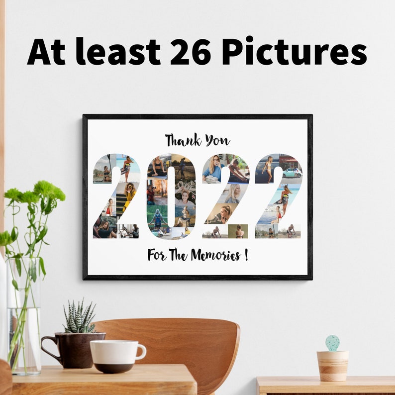 Personalized 2022 Photo Collage 2022 Time Capsule Printable - Etsy