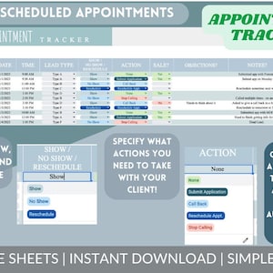 Insurance Sales and Expense Tracker Google Sheets - Track Commissions ...