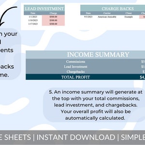 Insurance Agent Application Tracker Commission Tracker Google Sheets ...